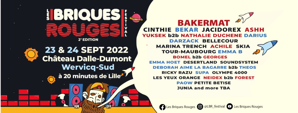 A côté de Lille, le festival Les Briques Rouges à ne pas manquer ...