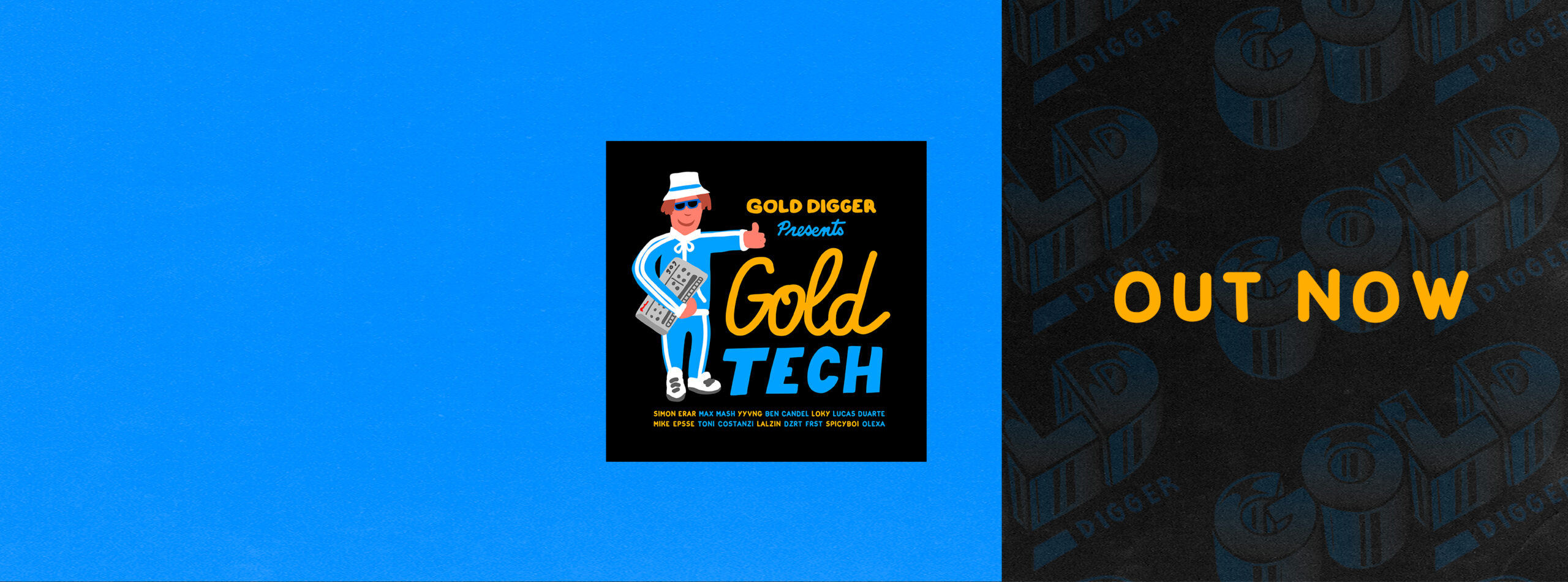 Gold Digger se met à la Tech House avec 'Gold Tech' ! - Hands UP électro
