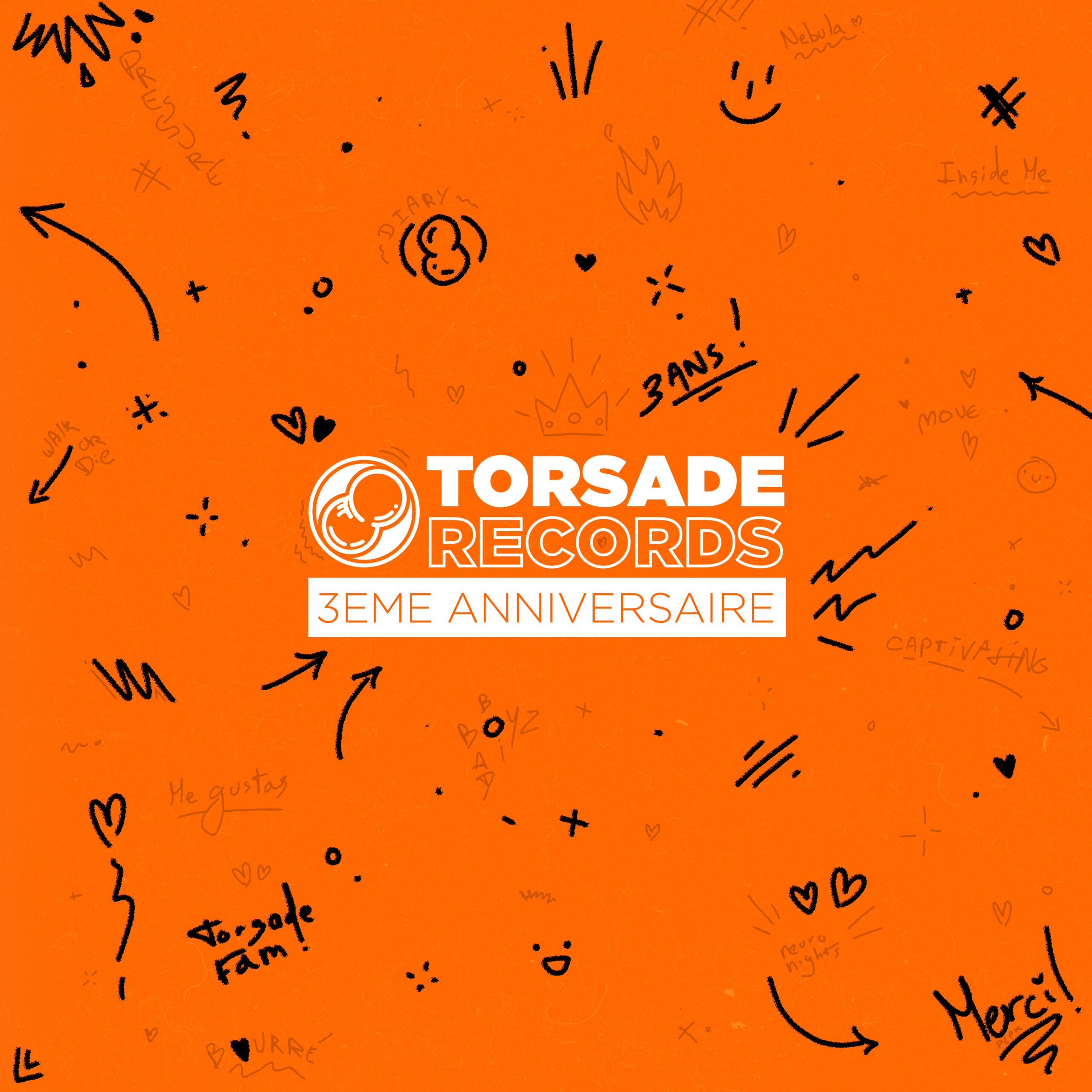 Torsade Records fête ses 3 ans avec une compilation ! - Hands UP électro