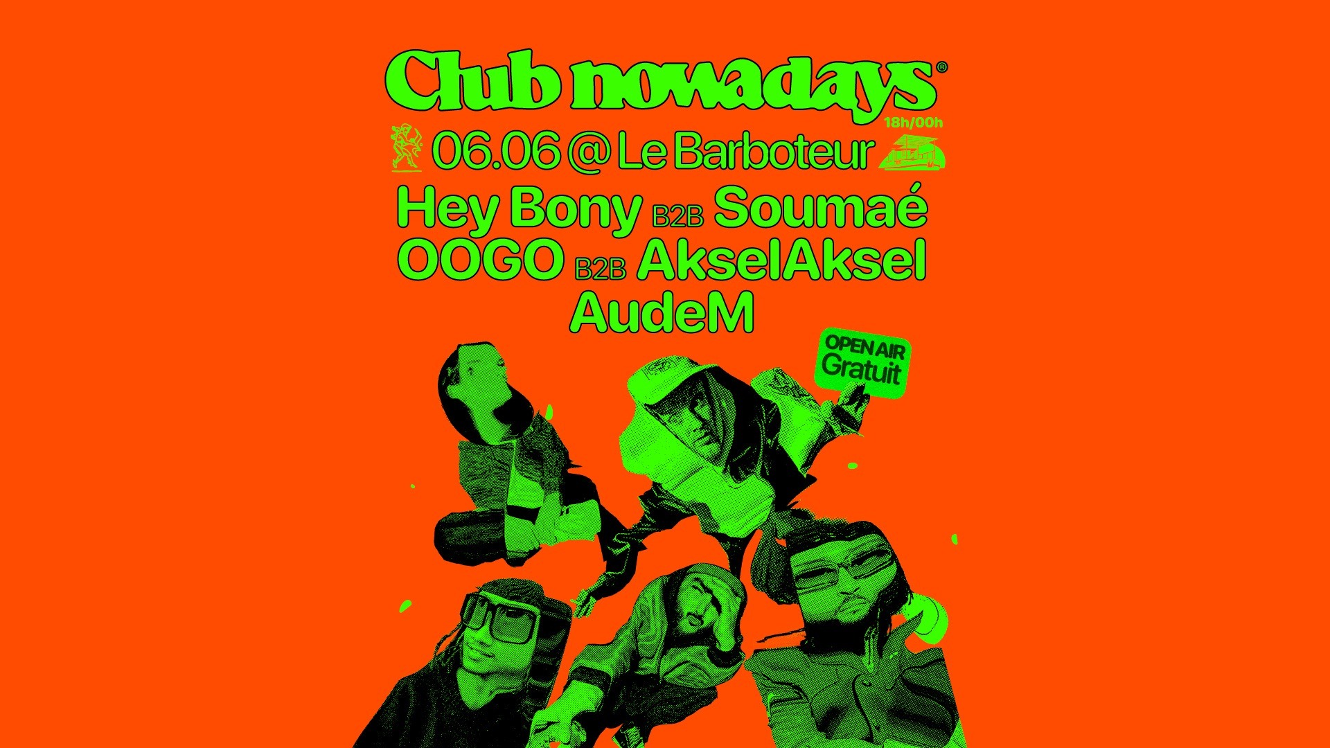 Club Nowadays x Barboteur : Une soirée électrisante au bord du canal ...