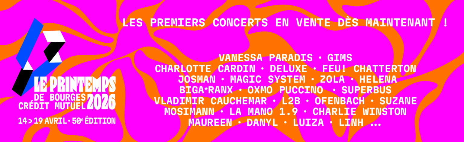 Les premiers noms du Printemps de Bourges 2026 sont là ! - Hands UP électro
