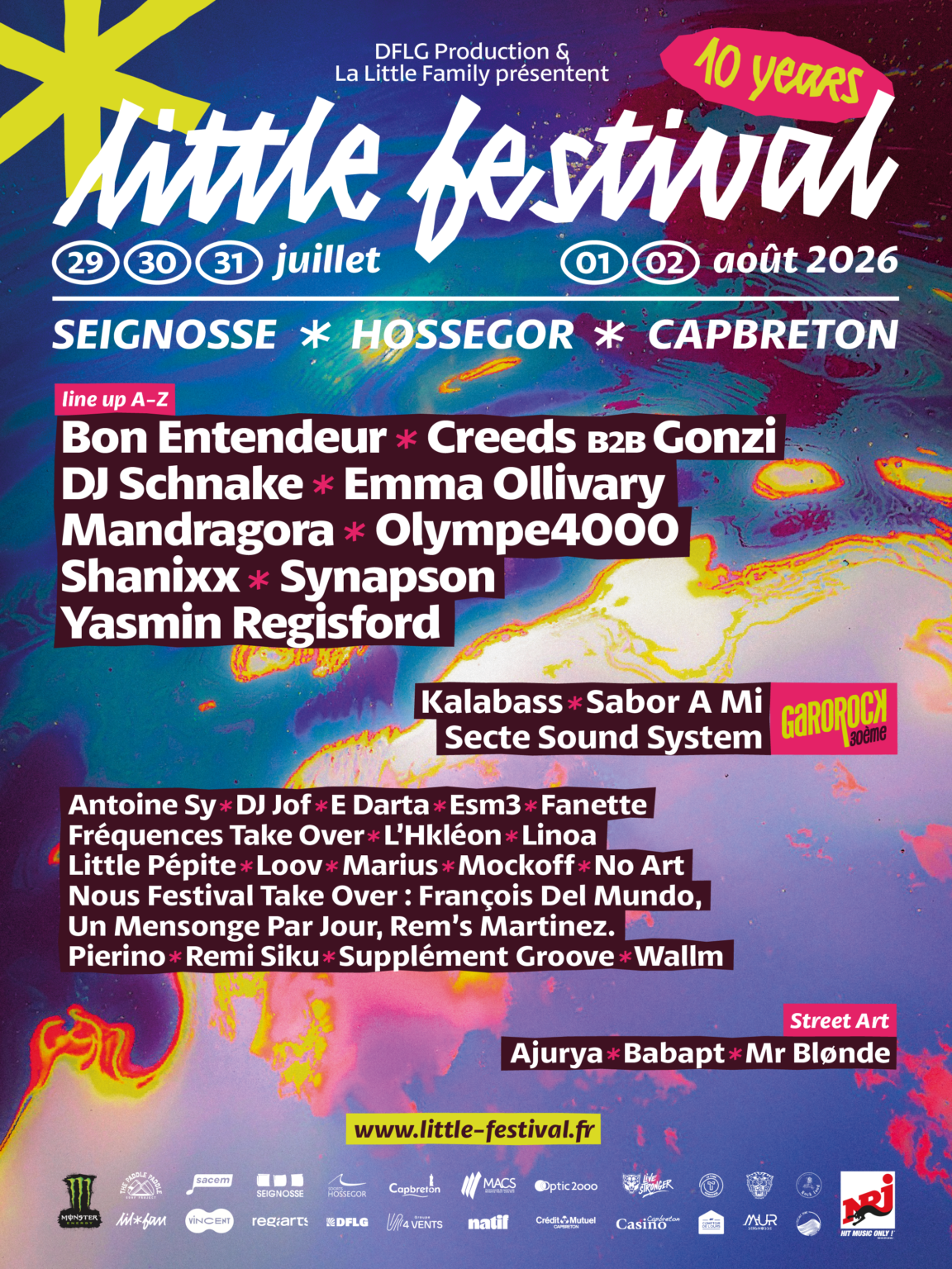 Little Festival 2026 : la programmation est complète ! - Hands UP Electro